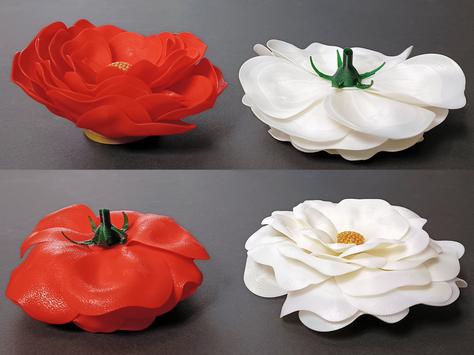 4D printed Rose by Wim V | Download free STL model | Printables.com