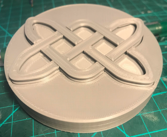 Simple Celtic Knot Puzzle by RoseSkink | Download free STL model ...