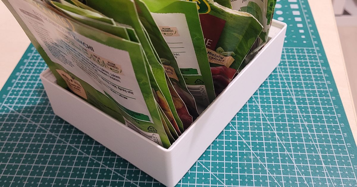 Gridfinity Spice Rack by maizy | Download free STL model | Printables.com