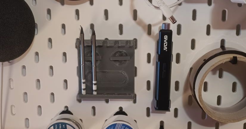 Skadis GVDA GD300 holder by TheGrandUi | Download free STL model ...