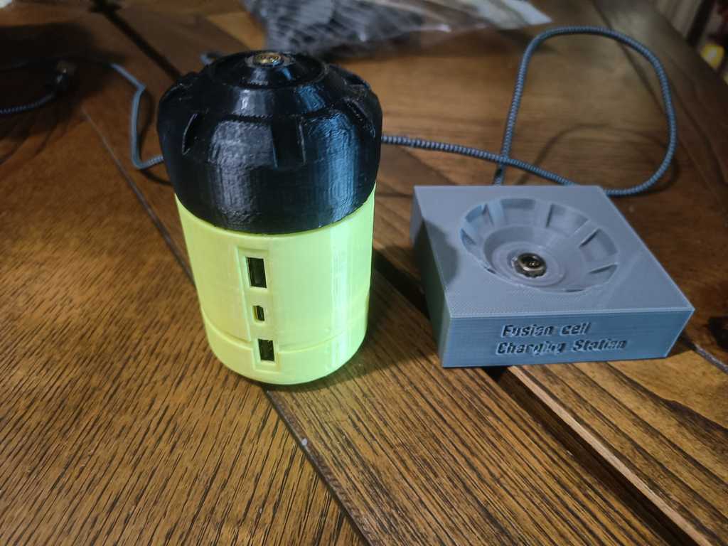 power bank fallout fusion cell by TheGrandUi | Download free STL model ...