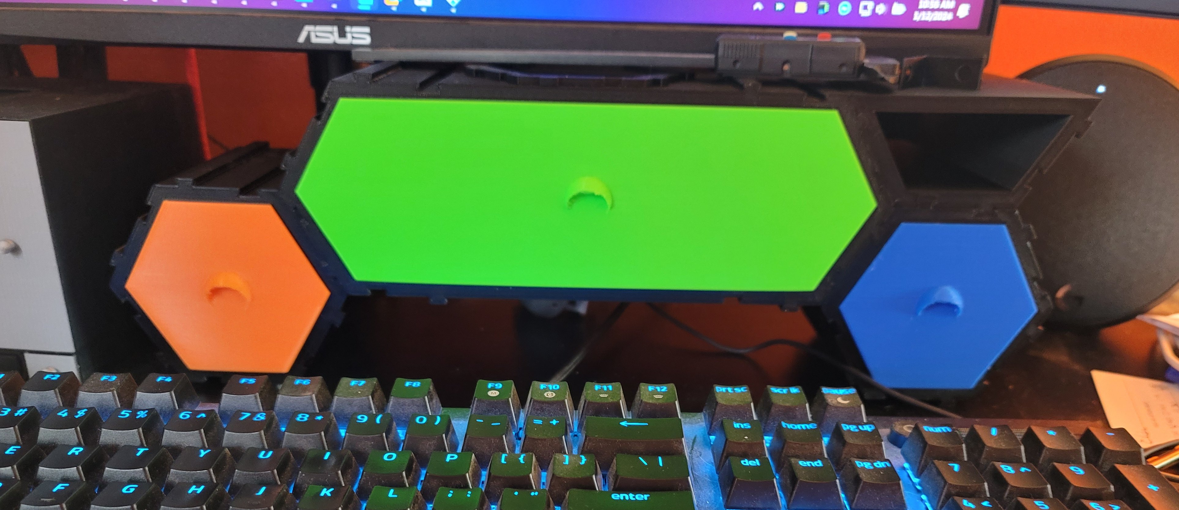 Hexagon Modular Drawers 200mm Depth - V2 - Added Inner Filler Panels by ...