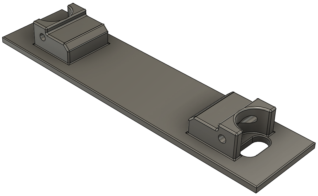 Minimal PC Fan Bracket (80mm) by Calebdives | Download free STL model ...