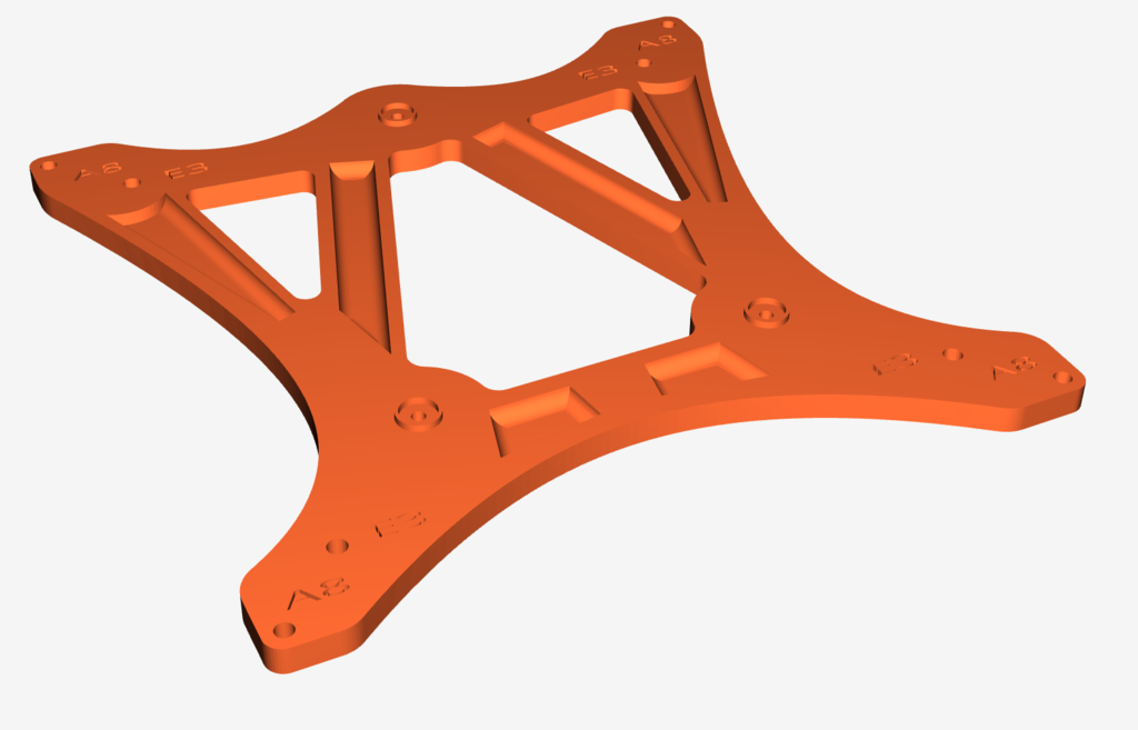 Flashforge Finder Bed Adapter Remix - SPLIT by Nerd Labs | Download ...
