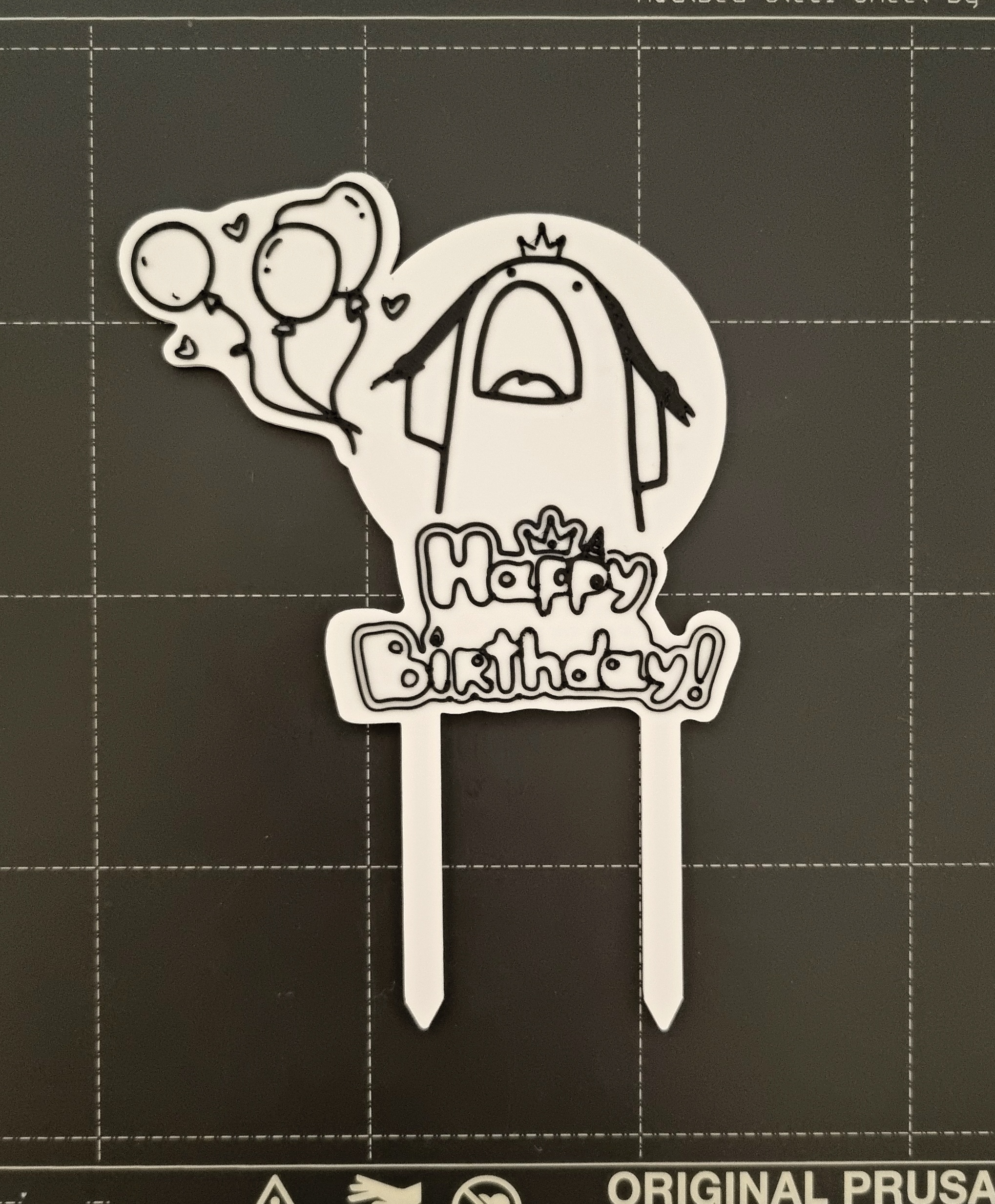 Happy birthday flork - scream by Viktor78 | Download free STL model ...