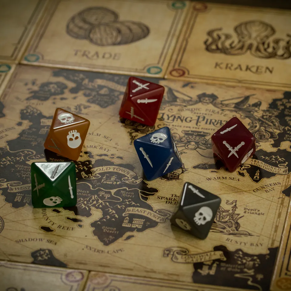 Lying Pirates - Battle Dice by Nordic Pirate Games | Download free STL ...