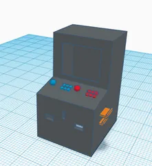 N Scale Arcade Cabinet by patrickpleez1 | Download free STL model ...