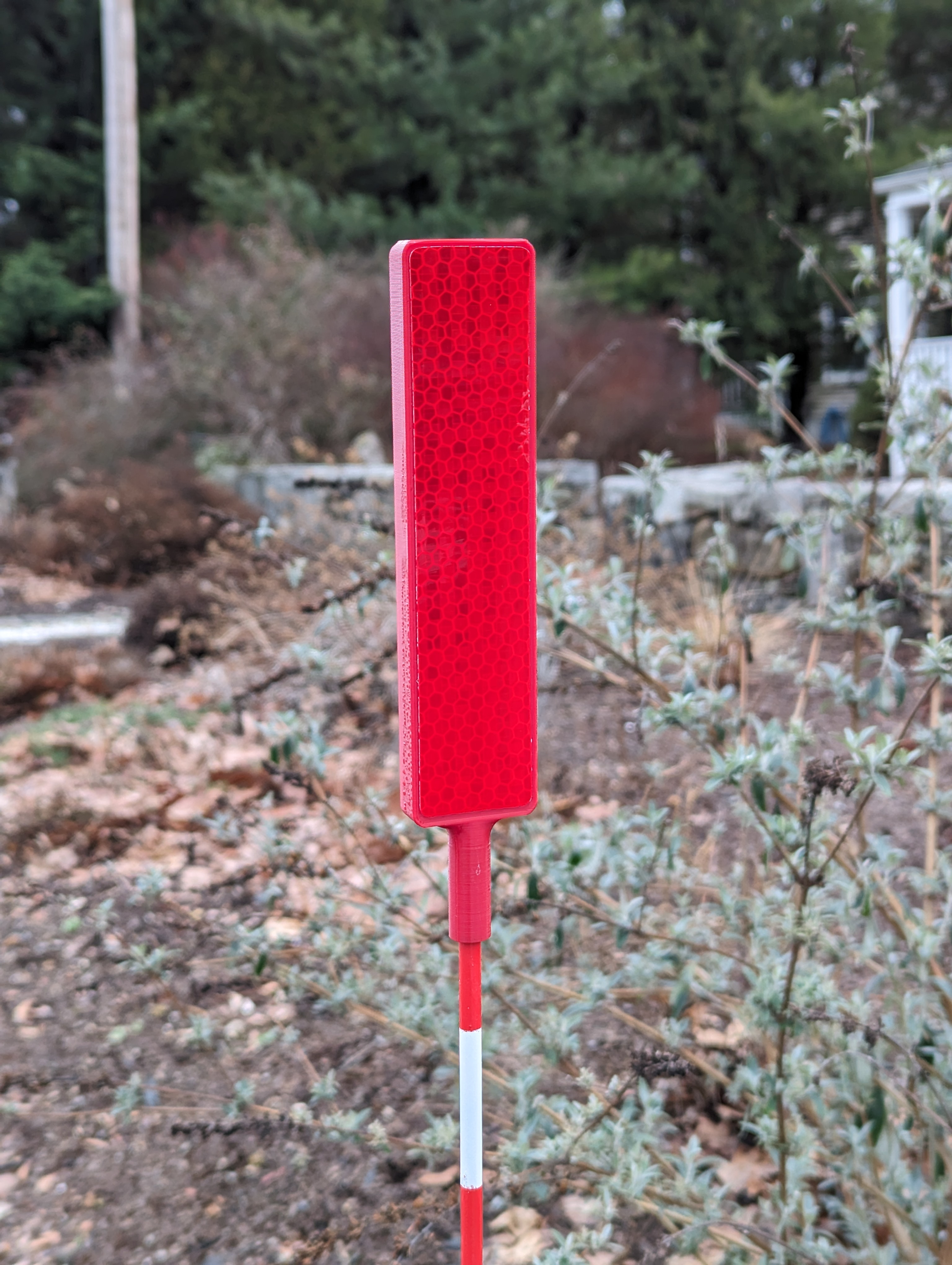 Reflector tops for 1/4 rods or poles by yofi.blog | Download free STL ...
