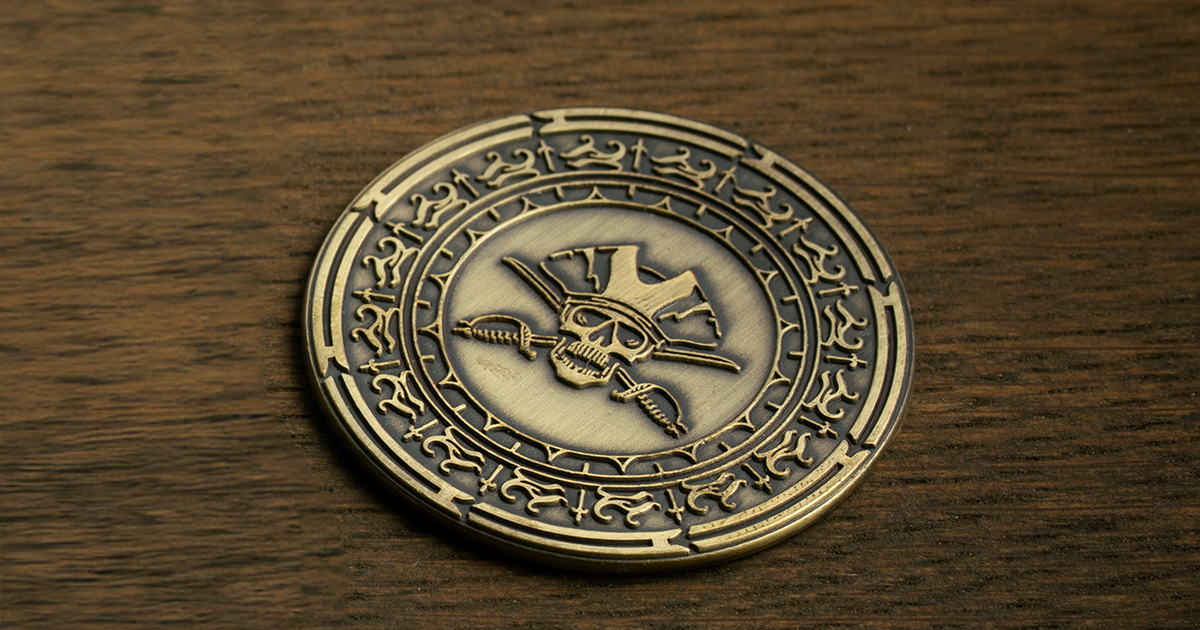 Lying Pirates - Starting Player Token par Nordic Pirate Games ...