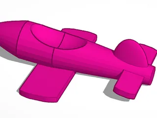 Airplane model 2.0 (tinkercad) by prestpropotato | Download free STL ...