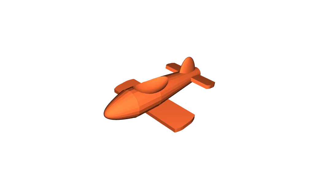 Airplane model 2.0 (tinkercad) by prestpropotato | Download free STL ...