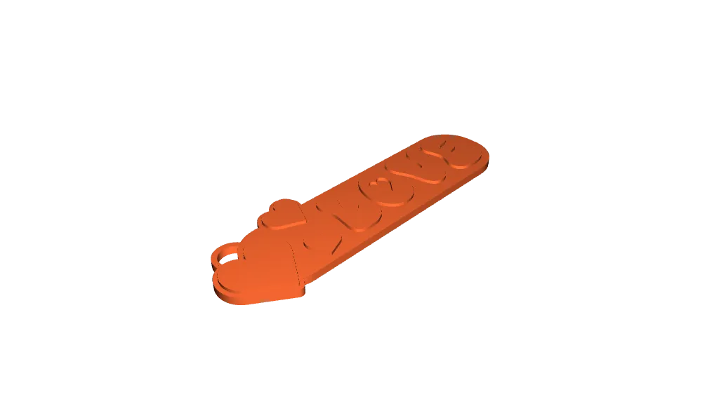 Valentine's Day Keychains Gift Tags 9 Variations by Grandpa 3DPrints ...