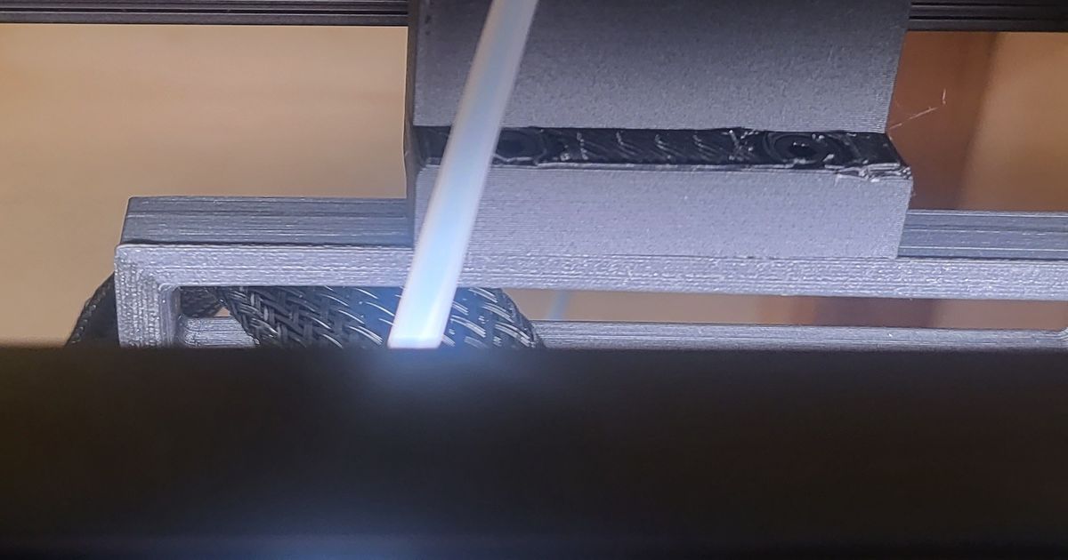 Creality Sprite Pro cable strain relief by Simon | Download free STL ...