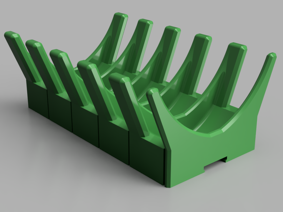Pot Lid Rack (modular) by grizzie17 | Download free STL model ...