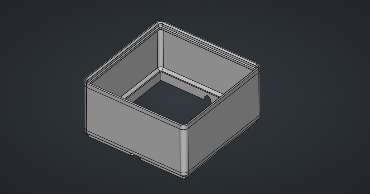 FreeCAD Gridfinity Parametric Bin Bottom Spacer by Stu142 | Download free STL model | Printables.com