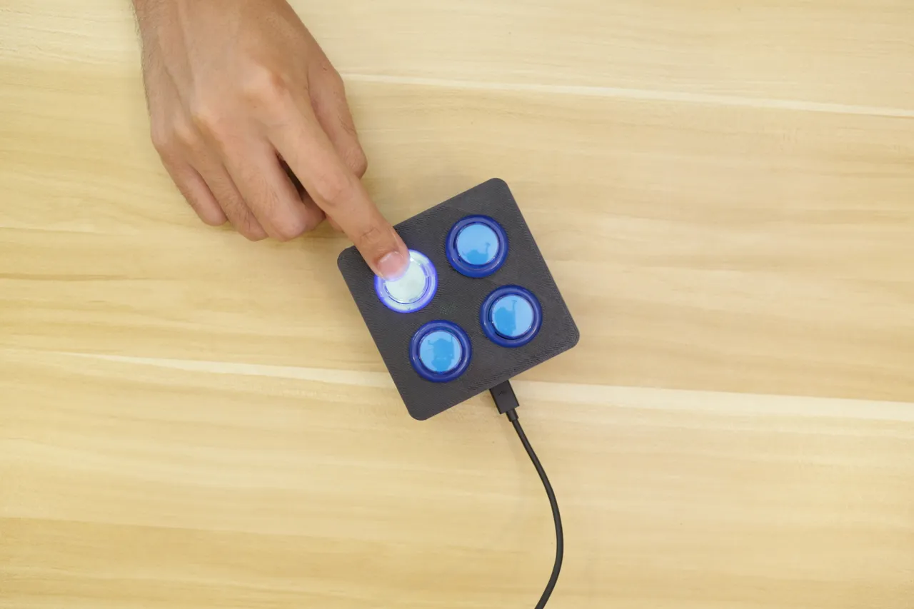 Arcade Button Control Box by Adafruit | Download free STL model ...