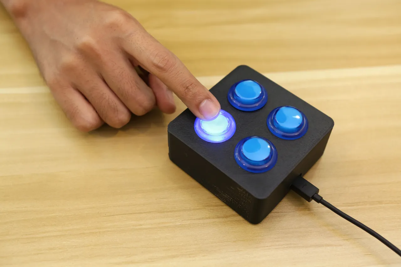 Arcade Button Control Box by Adafruit | Download free STL model ...