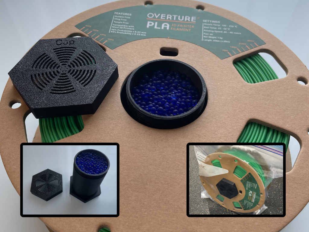 Desiccant Container by Bryant Yu | Download free STL model | Printables.com