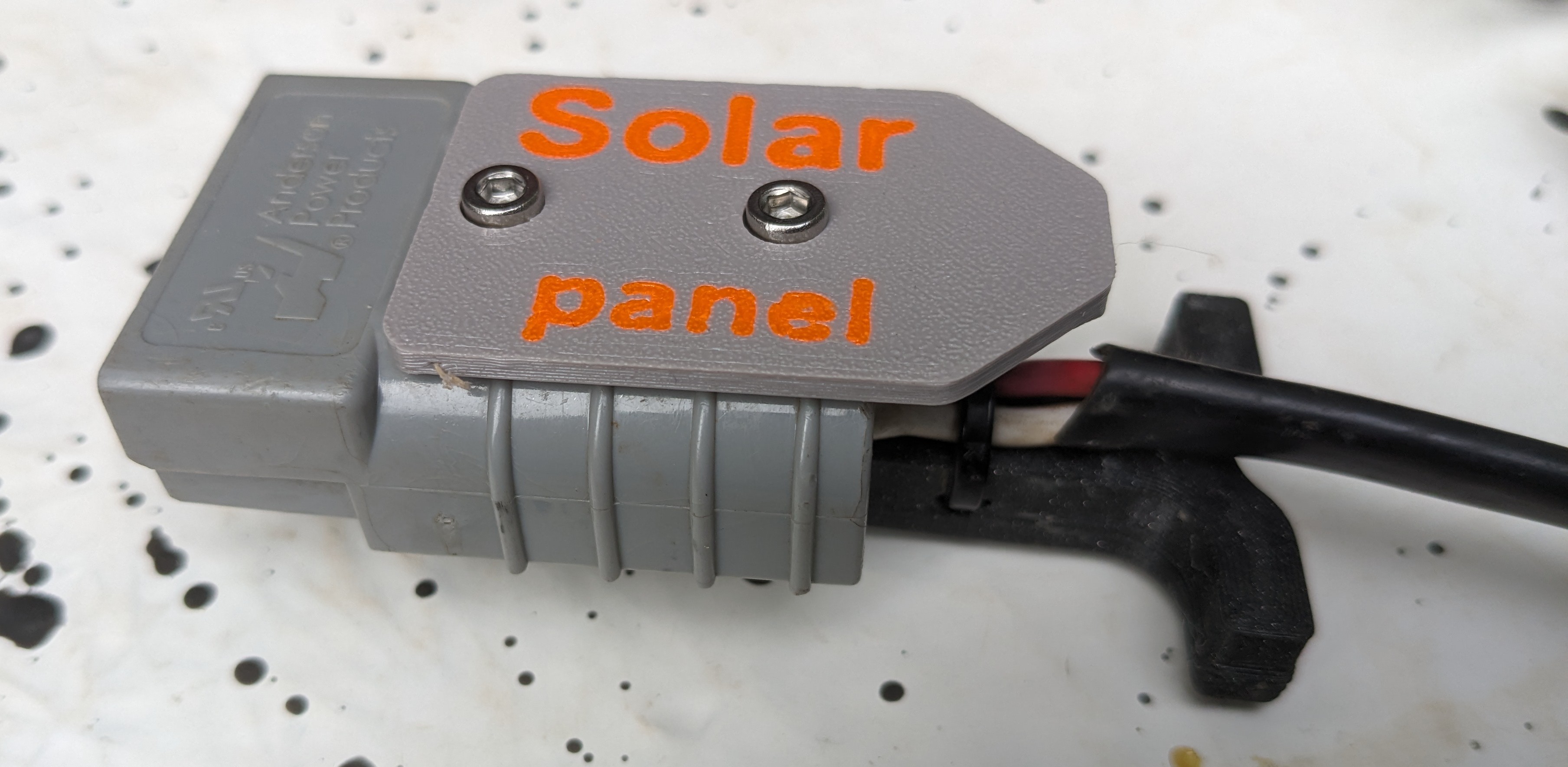 Anderson plug labels by 3DPS | Download free STL model | Printables.com