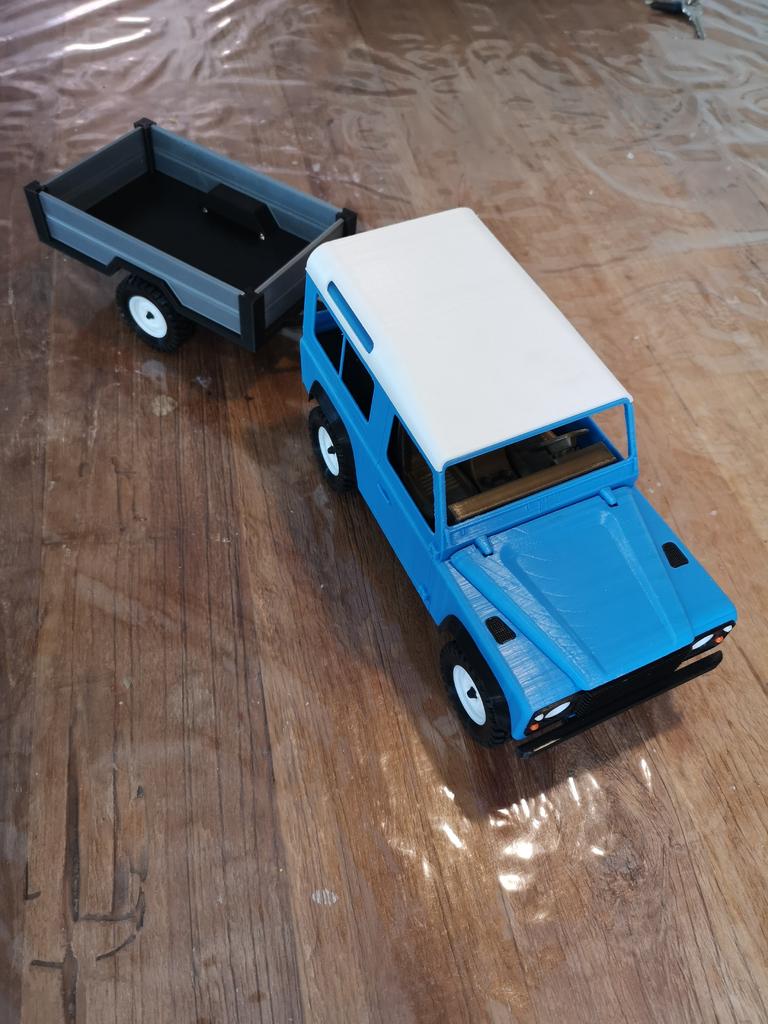 3Dsets.com Landy Mini Long Trailer + towbar by Matthijs2101 | Download ...