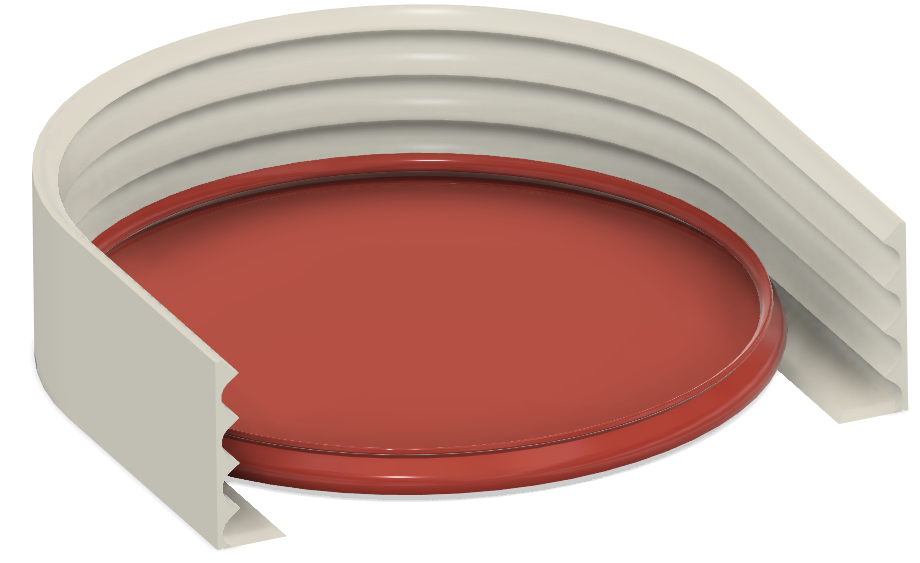 Replacement Pyrex Lids with Organizers by Jack | Download free STL ...