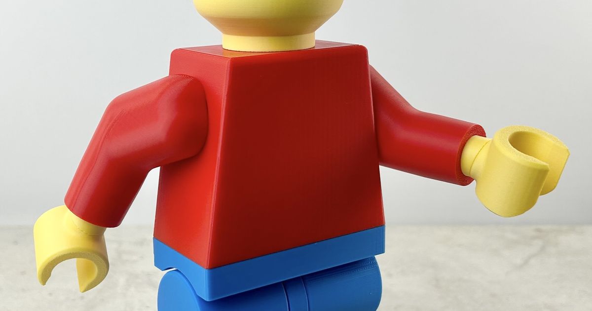 Generic Figure (9 inch brick figure, NO MMU/AMS, NO supports, NO glue ...