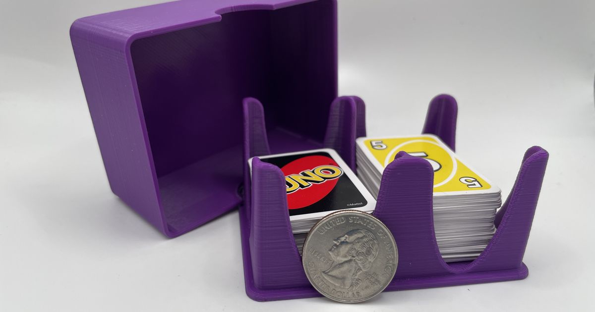 Mini Side by Side Card Box by automontronic | Download free STL model ...