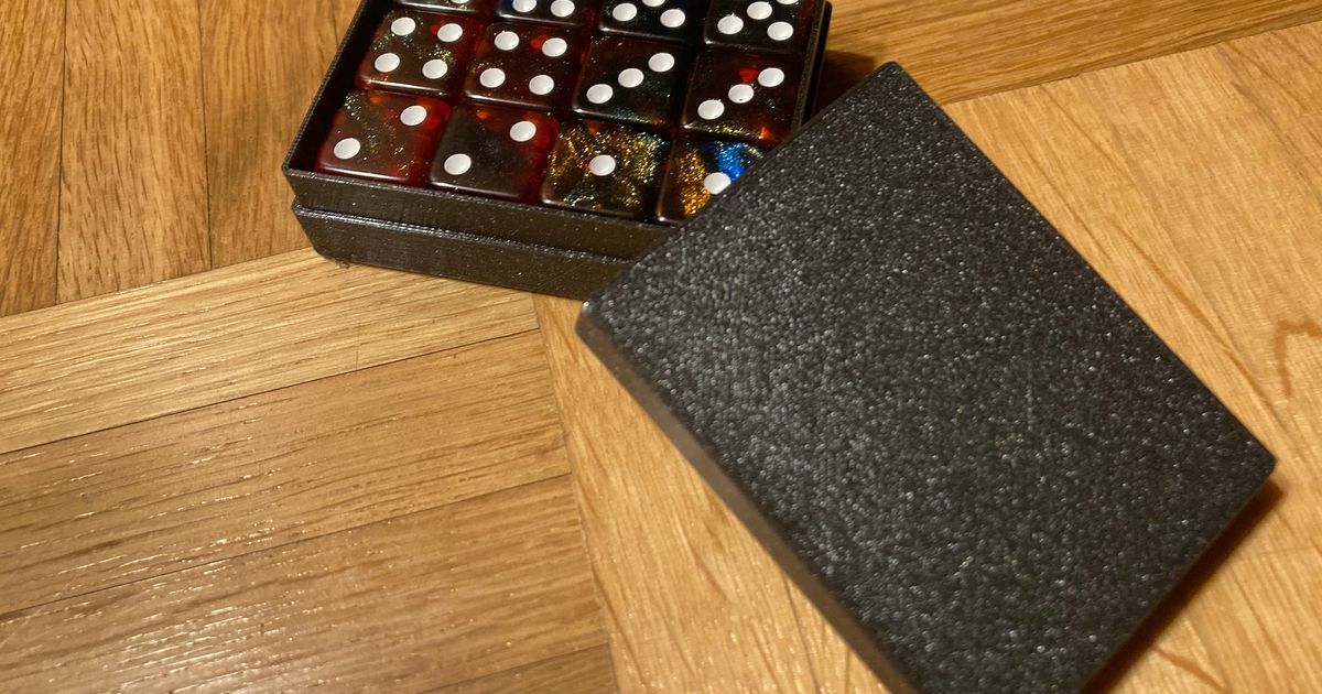 Dice box by Pocahontius | Download free STL model | Printables.com