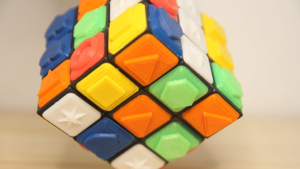 Cubo Rubik con texturas by Nestor9dw | Download free STL model ...