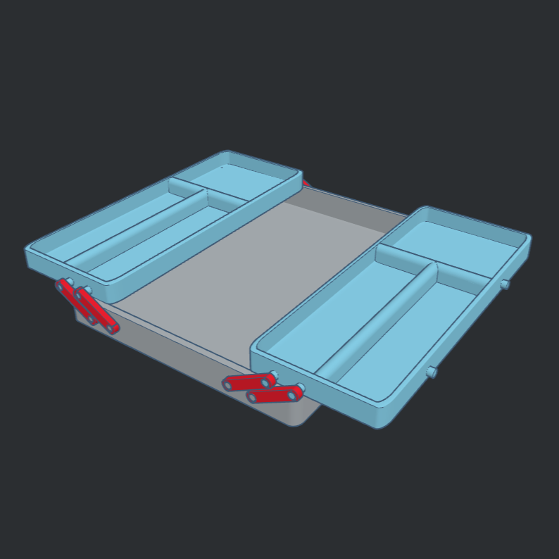 Fold Out Drawer Utensil Holder by Zale Anderson | Download free STL model | Printables.com