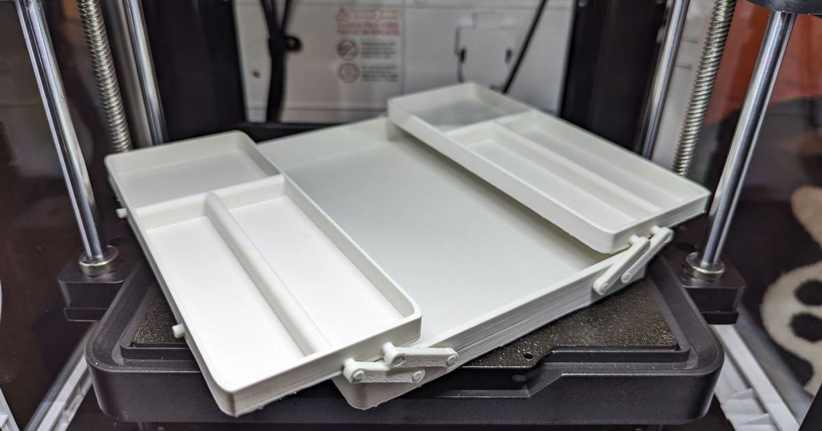 Fold Out Drawer Utensil Holder by Zale Anderson | Download free STL model | Printables.com