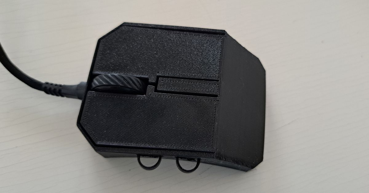 mm710 Remixed @8042s Lightweight Gaming Mouse (30g) with all buttons by ...