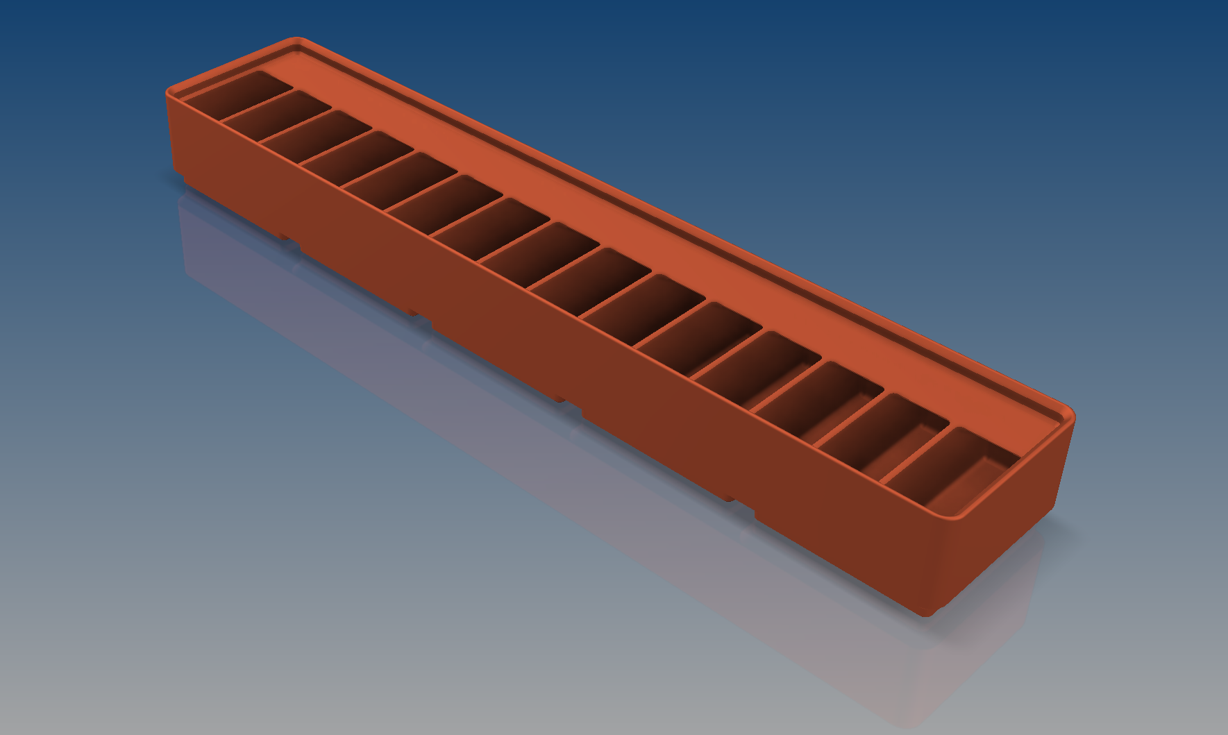 Gridfinity Labeled Divider Bin - More Compartments by NeonDevil ...