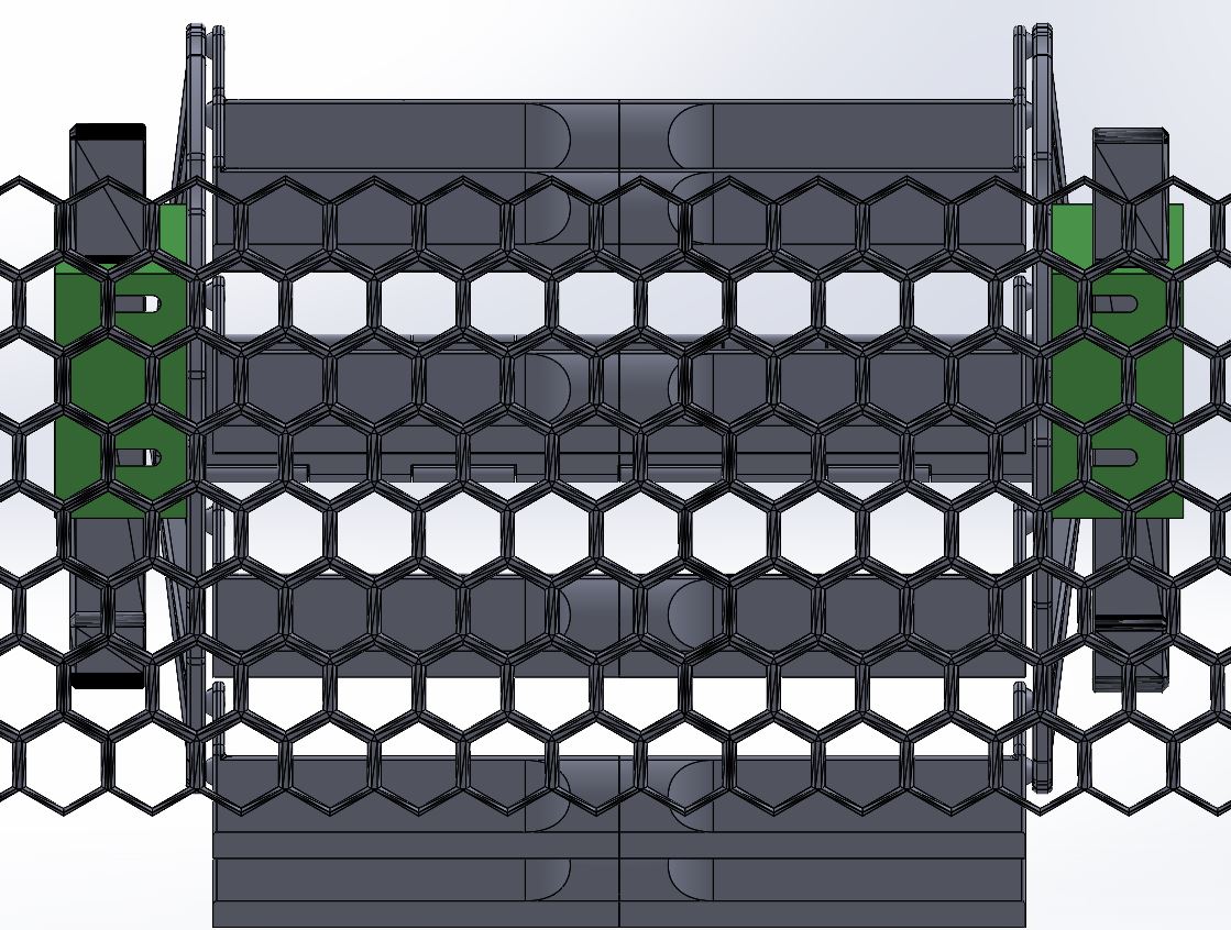 Gridfinity carousel - french cleat - honeycomb wall by NikoFly ...