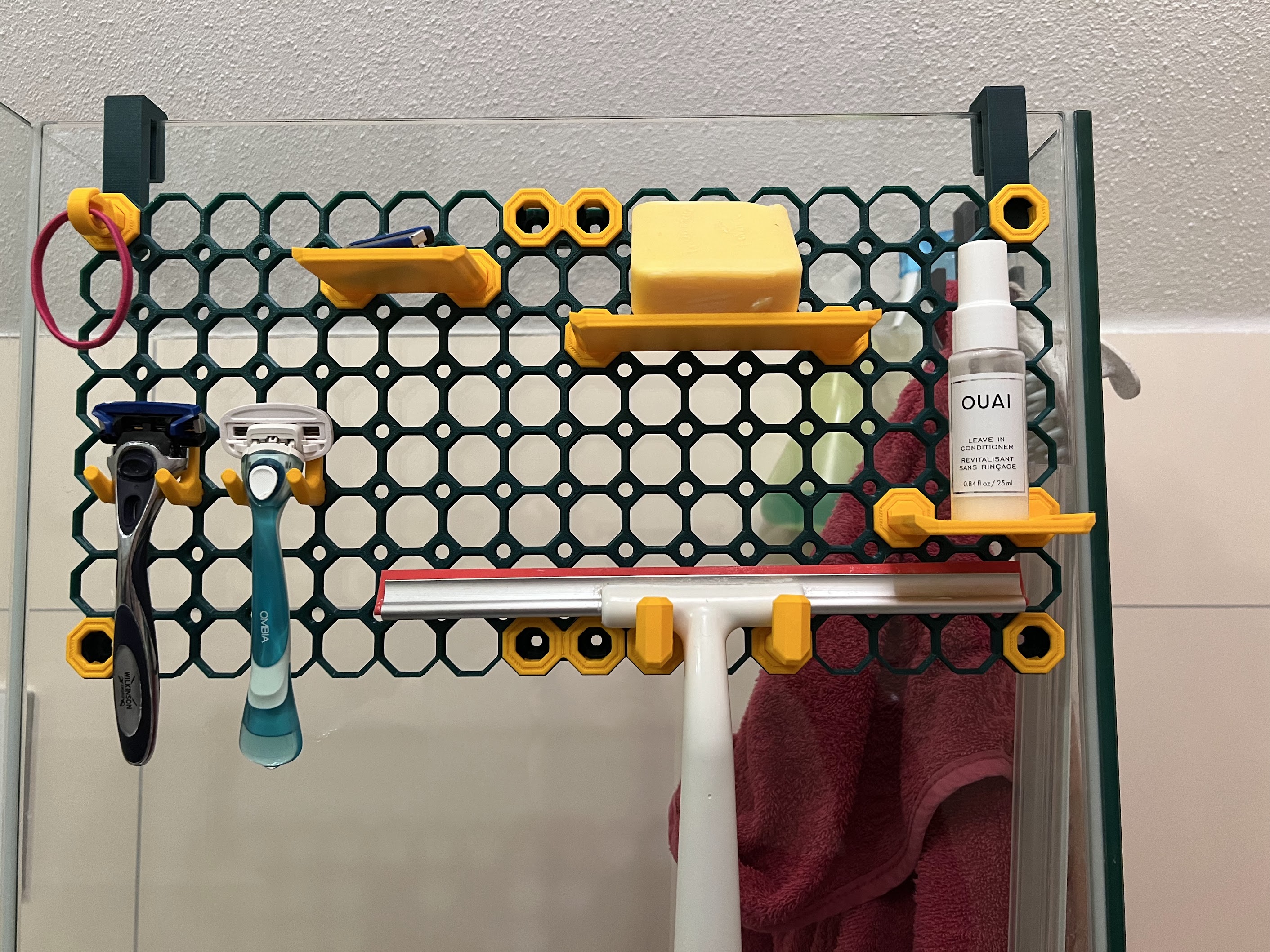 Multiboard shower hook by David D | Download free STL model ...