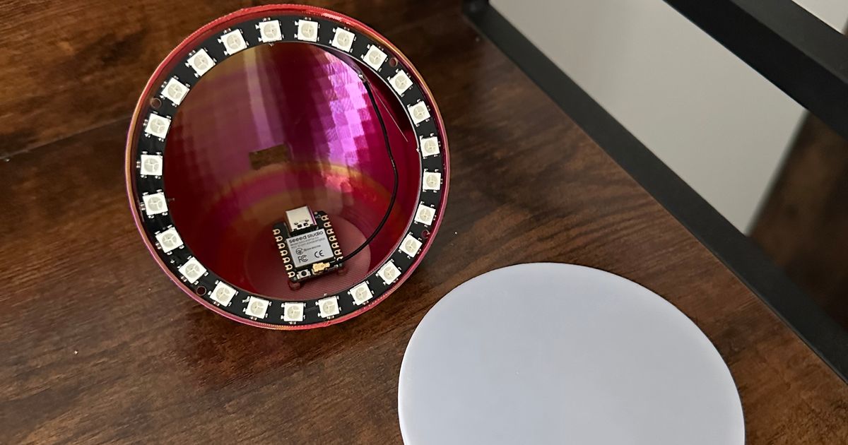 LED-sphere for desktop by Fridleif | Download free STL model ...