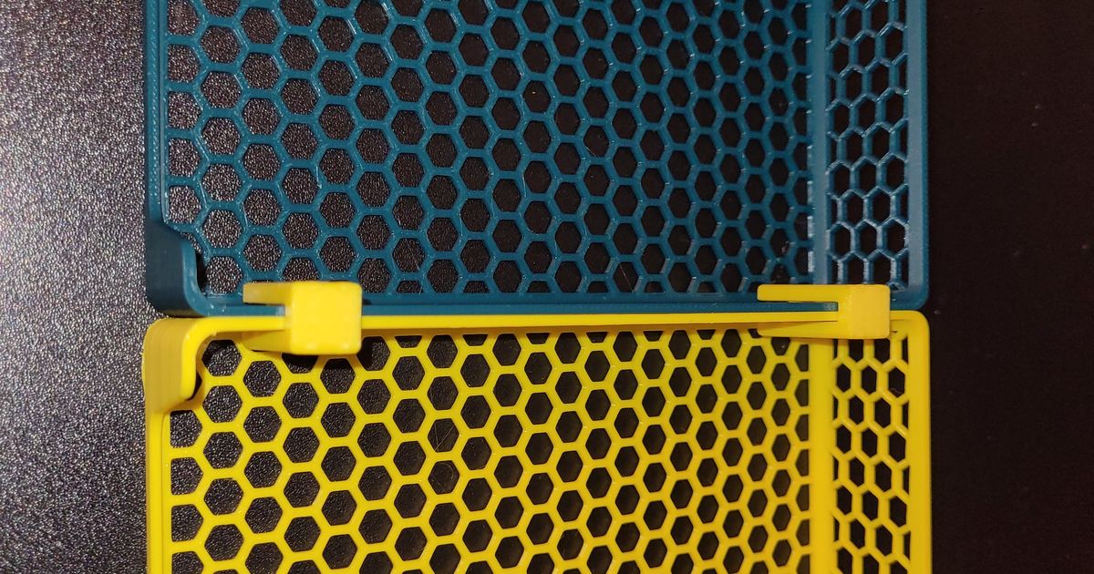 Several sized Organizers for drawers with hexagon walls and bottom as ...