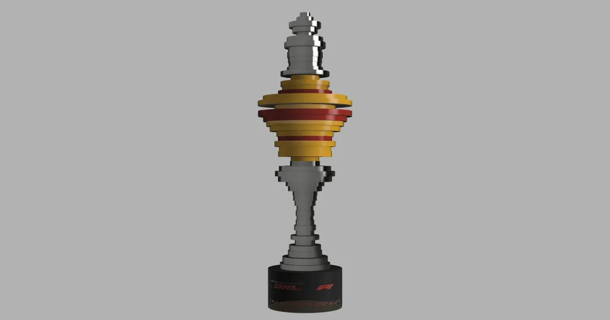 DHL Trophy Model by ddd_printer | Download free STL model | Printables.com