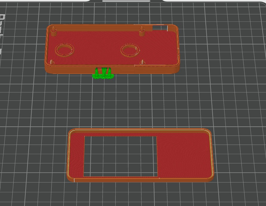 P1P XTOUCH Tilt Display by schtiewie | Download free STL model ...