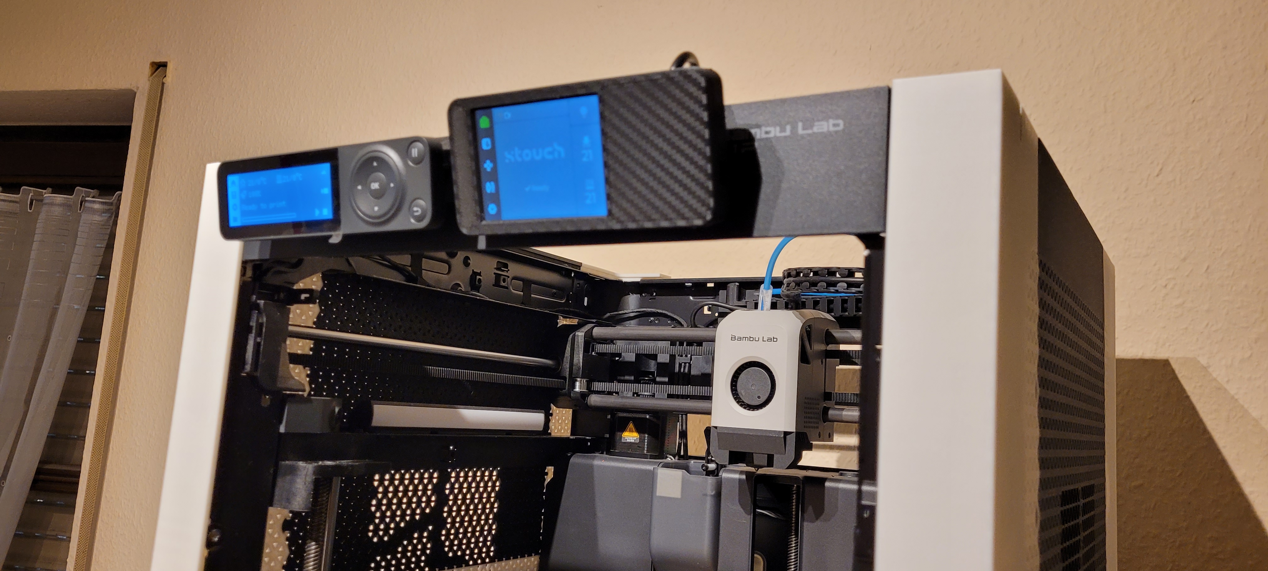 P1P XTOUCH Tilt Display by schtiewie | Download free STL model ...