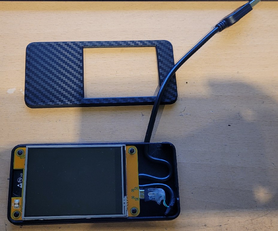 P1P XTOUCH Tilt Display by schtiewie | Download free STL model ...