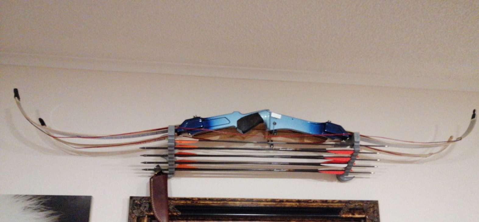 Bow Wall Mount by Raiden | Download free STL model | Printables.com
