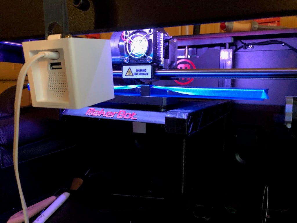Wyzecam 2.0 Makerbot Replicator 2/2X Mount by TheNewHobbyist | Download ...