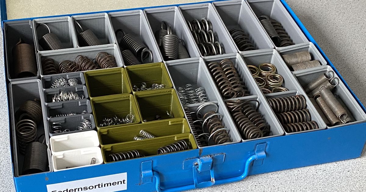 Gridfinity Forever (Spring Assortment) by Tritschi | Download free STL model | Printables.com