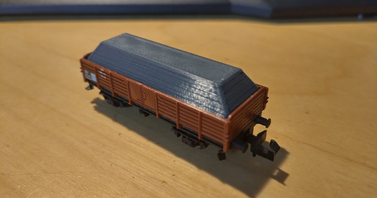 N SCALE RAILCAR LOAD by 3D-Printing-Mate | Download free STL model ...
