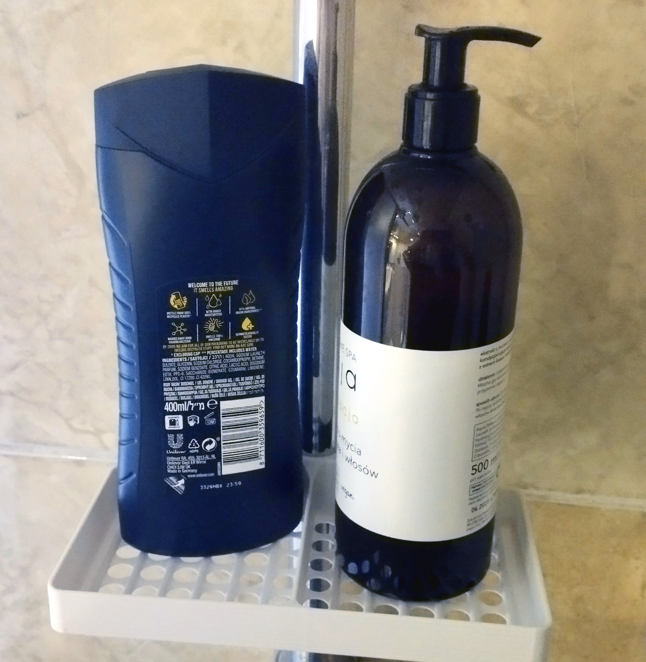 Shower shelf for many rod diameters. by tom TTU | Download free STL ...