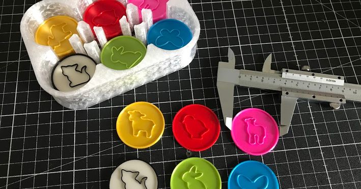 Animal Tokens by Pianocore | Download free STL model | Printables.com