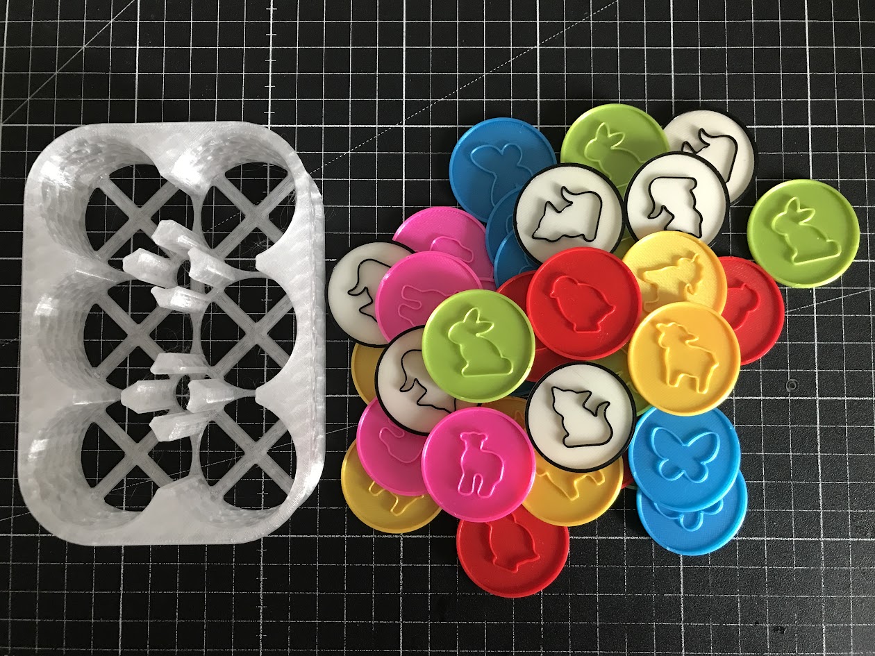 Animal Tokens by Pianocore | Download free STL model | Printables.com