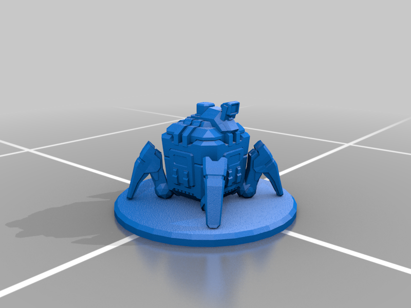 Deep Rock Galactic Mule Molly with base by Suzuri | Download free STL ...