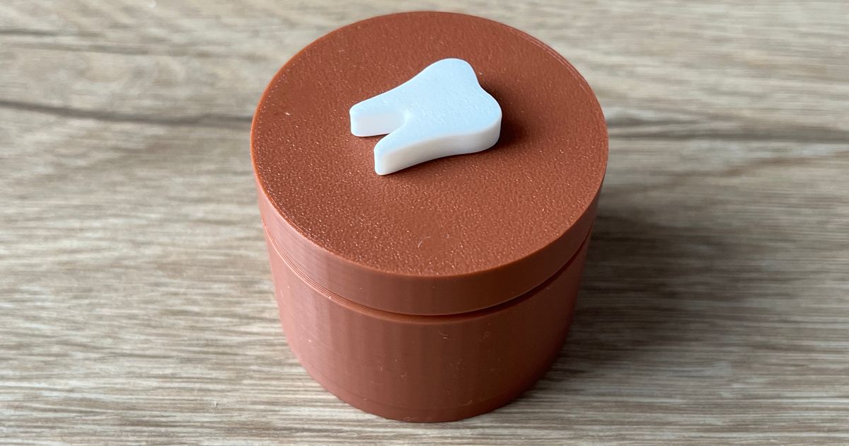 Baby Tooth Box by Thibaut M | Download free STL model | Printables.com